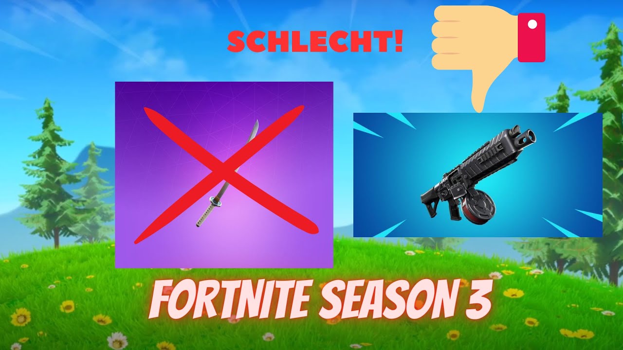 🔴MEIN 2.MAL Fortnite SEASON 3! 😱(SCHLECHT?) - YouTube