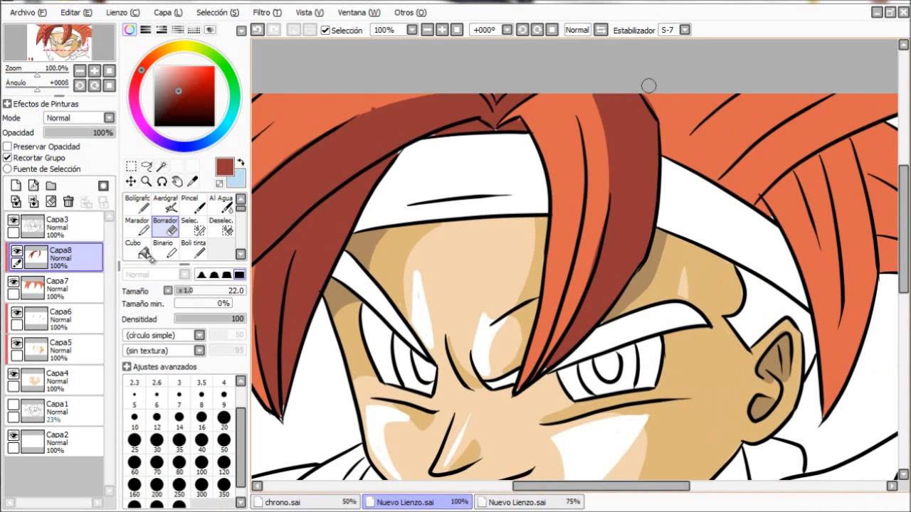 speed drawing | chrono - YouTube