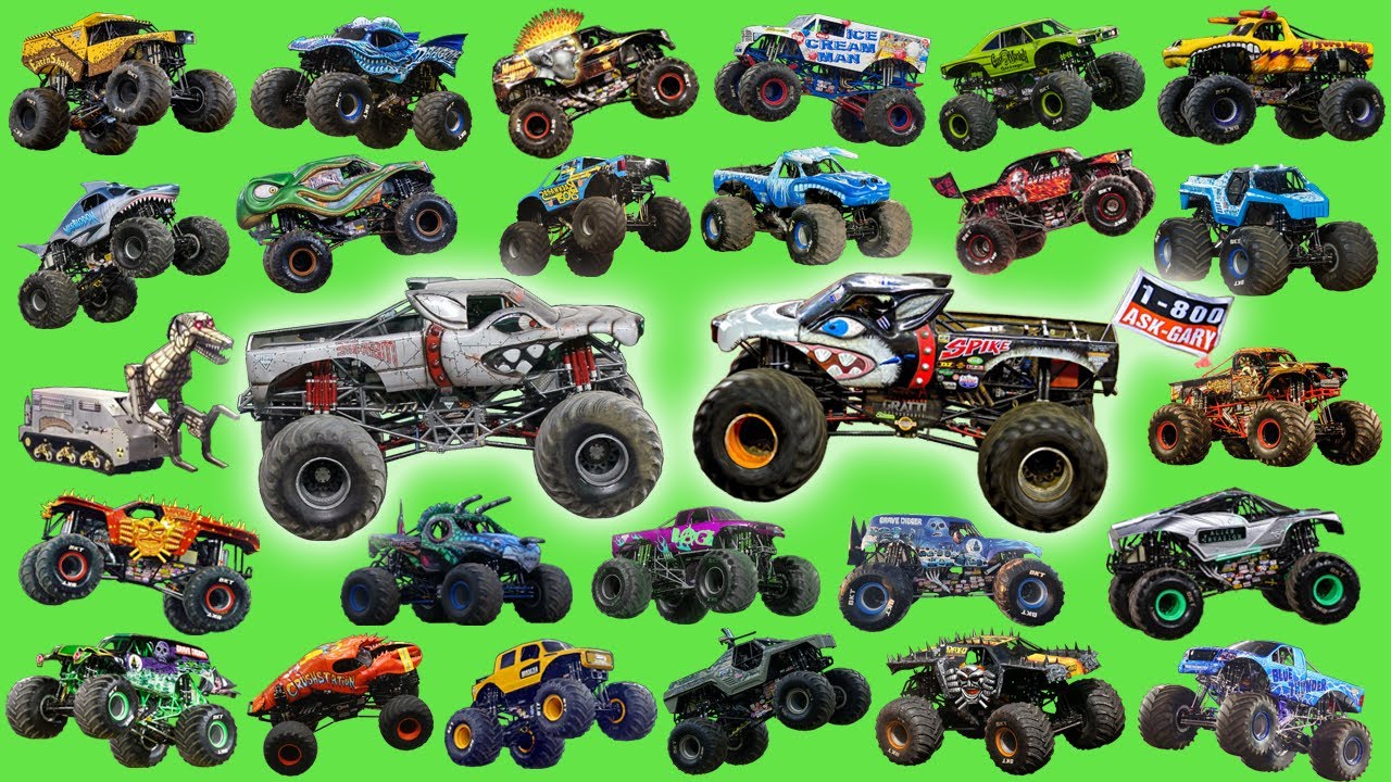 Monster Jam Collection, Monster Jam Trucks, Monster Trucks, Monster ...