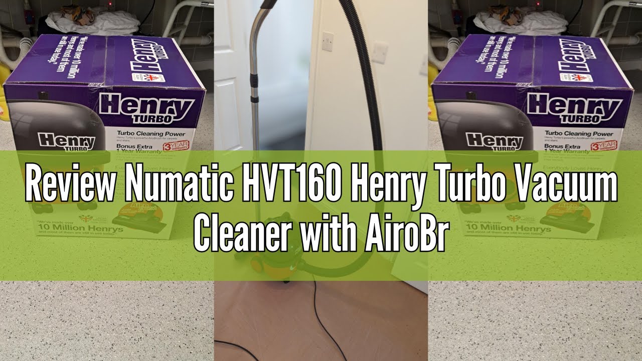 Review Numatic HVT160 Henry Turbo Vacuum Cleaner with AiroBrush Turbo ...