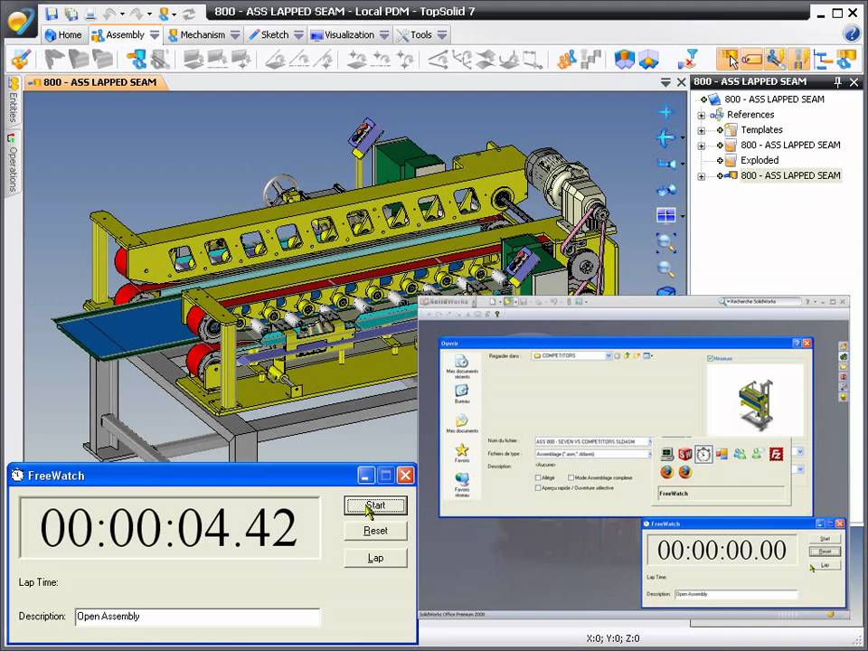 Performances de TopSolid 7 inégalées - YouTube