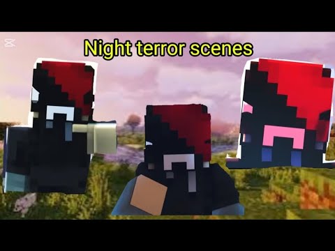 All the scenes of Night terror Dream #minecraft - YouTube