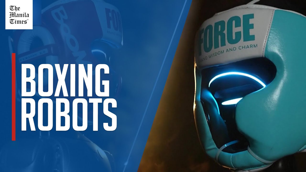 World's first humanoid robot boxing match kicks off in China - YouTube