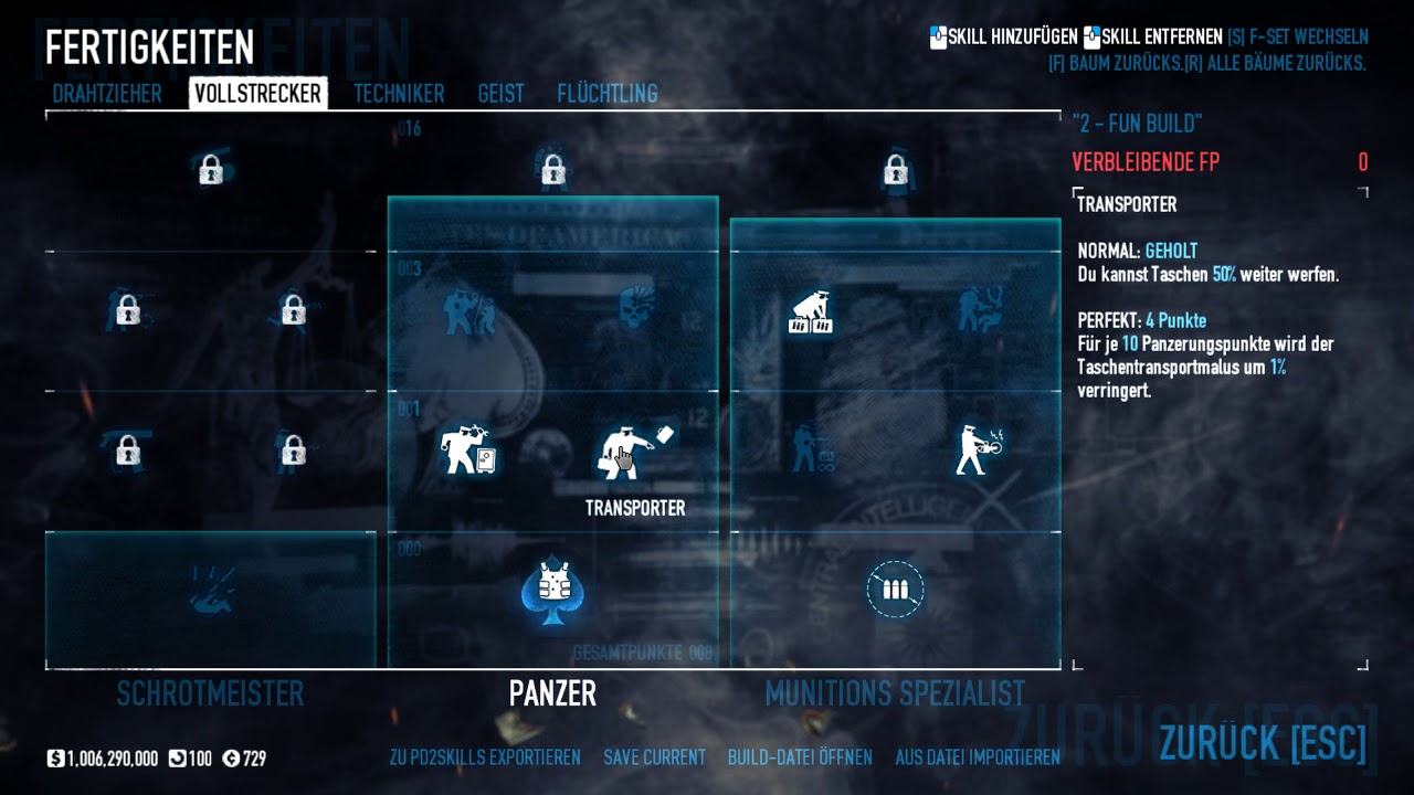 PD2 Builds - Funbuild aka OVK Brainf**k Build - YouTube
