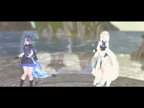 【MMD/Elsword】Romantic Love - Noah Liberator, Nyx Pieta (fem ver.)