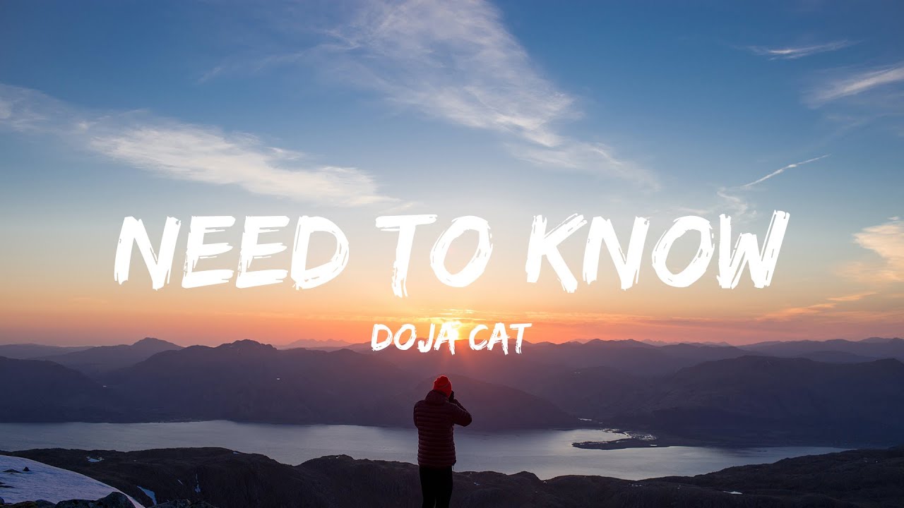 Doja Cat - Need To Know (Lyrics) - Rema & Selena Gomez, Olivia Rodrigo ...