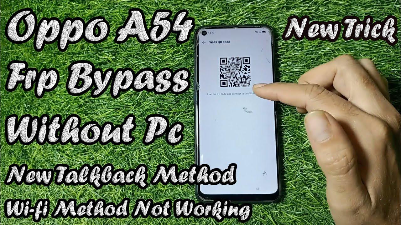 Oppo A54 (CPH2239) Frp Bypass New Trick Wifi Method/Talkback Method Not Working 100% Done 2024 ...
