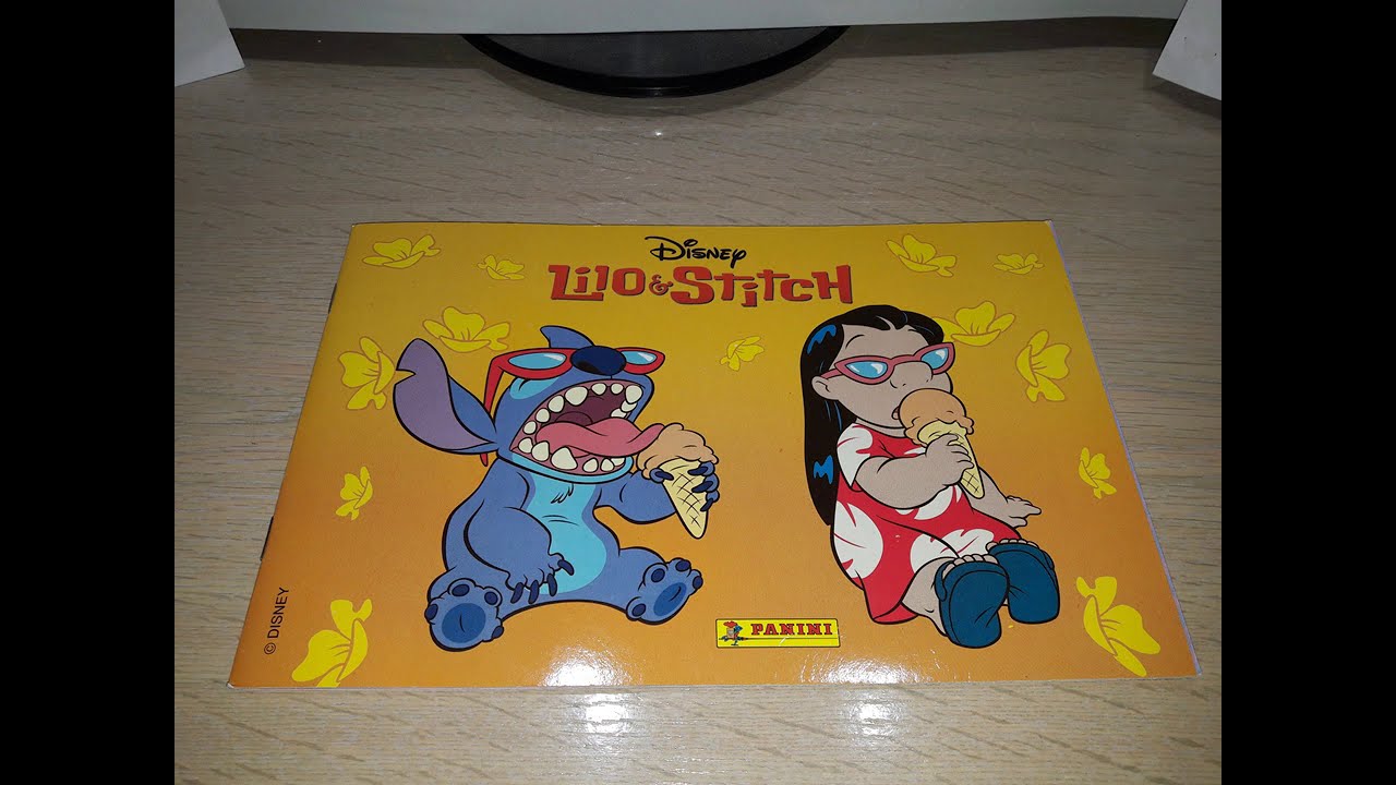 Panini 2002 COMPLETE Disney Lilo & Stitch sticker mini album review ...