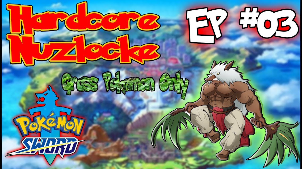 Pokémon Sword Challenge Run - Grass Types Only! - Episode 03 - YouTube