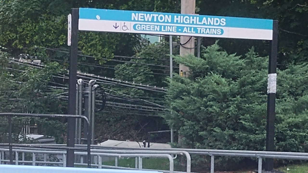 Riding MBTA route 59 to Needham Junction. (announcements only) - YouTube