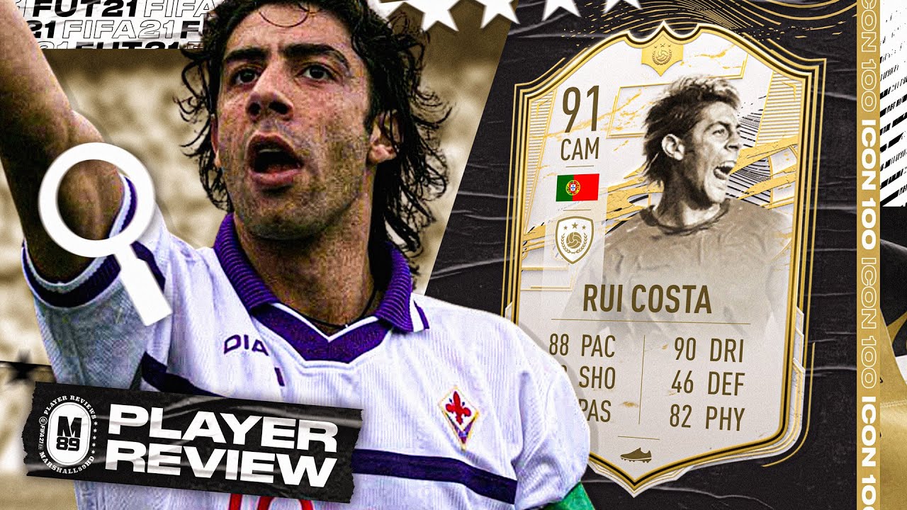 91 Prime Icon Moments Rui Costa Player Review Fifa 21 Ultimate Team