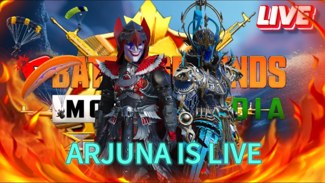 FUN STREAM and RUSH GAMEPLAY 💀4.0 UPDATE #BGMI LIVE #arjunaislive#bgim ...