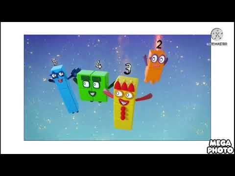 Numberblocks Theme Song in Pitch White - YouTube