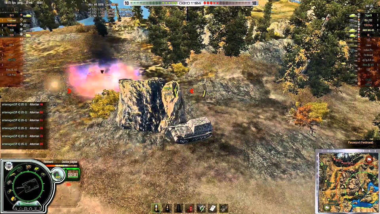 World of Tanks - Tank Explosions 13 Effects - YouTube