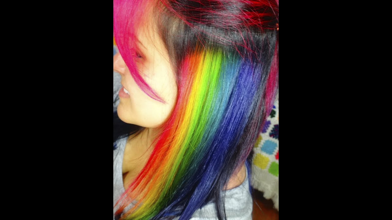 Mechas De Cabelo Arco Iris