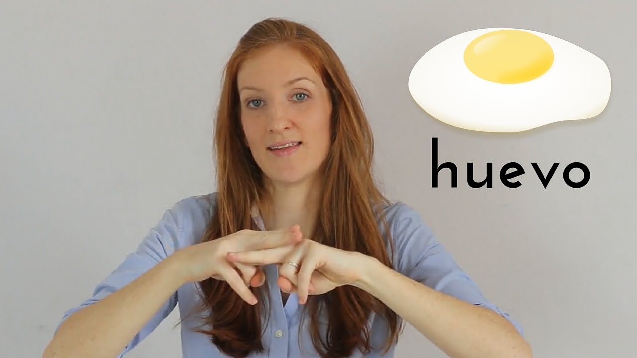 BABY SIGNS -- HUEVO - YouTube