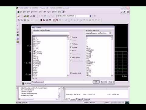 Digital PSpice (TTL LOGIC Gates) - YouTube