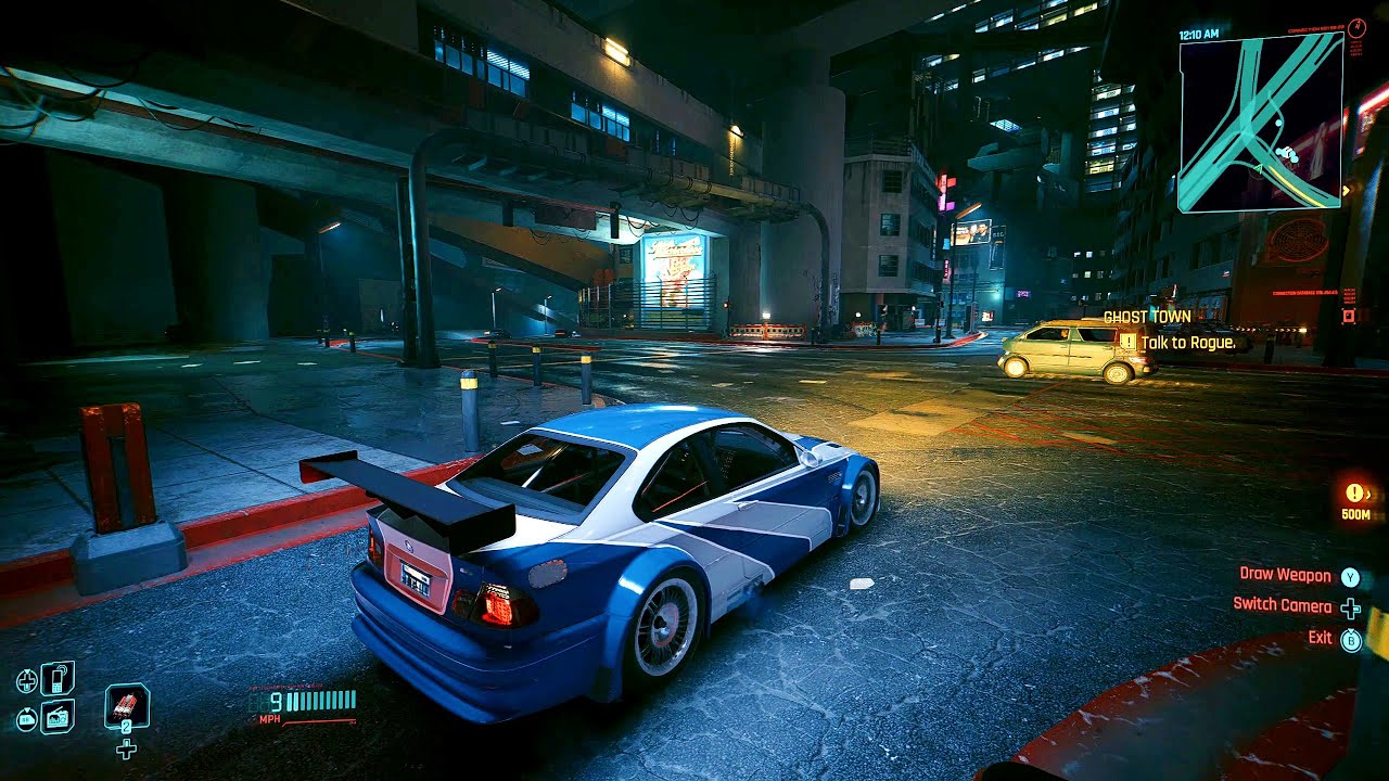 MOST WANTED BMW M3 GTR GT (E46) in Cyberpunk 2077 2.0 - YouTube