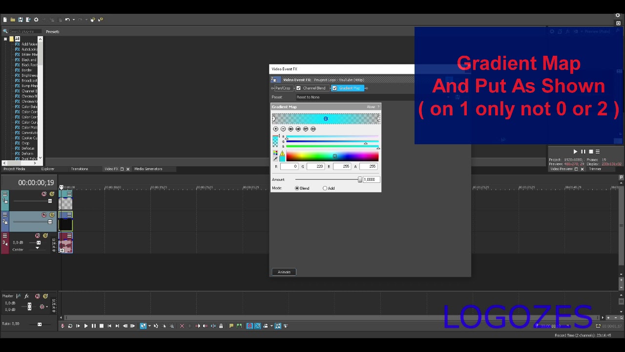 How To Make The Blue Metal Effect - YouTube