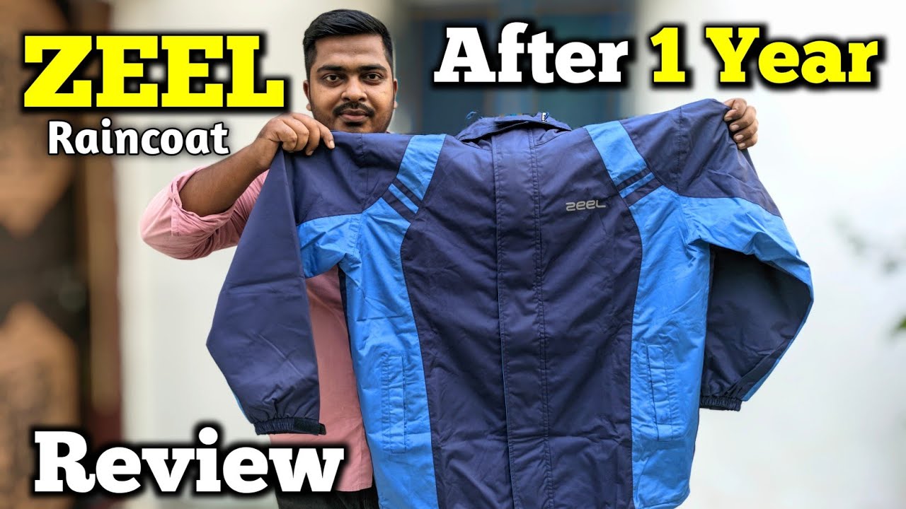 Zeel Raincoat Review After 1 Year ! - YouTube