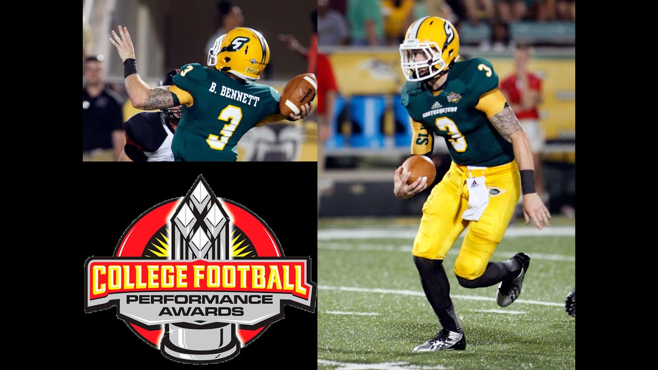 Bryan Bennett - CFPA FCS National Performer of Week 7 - YouTube