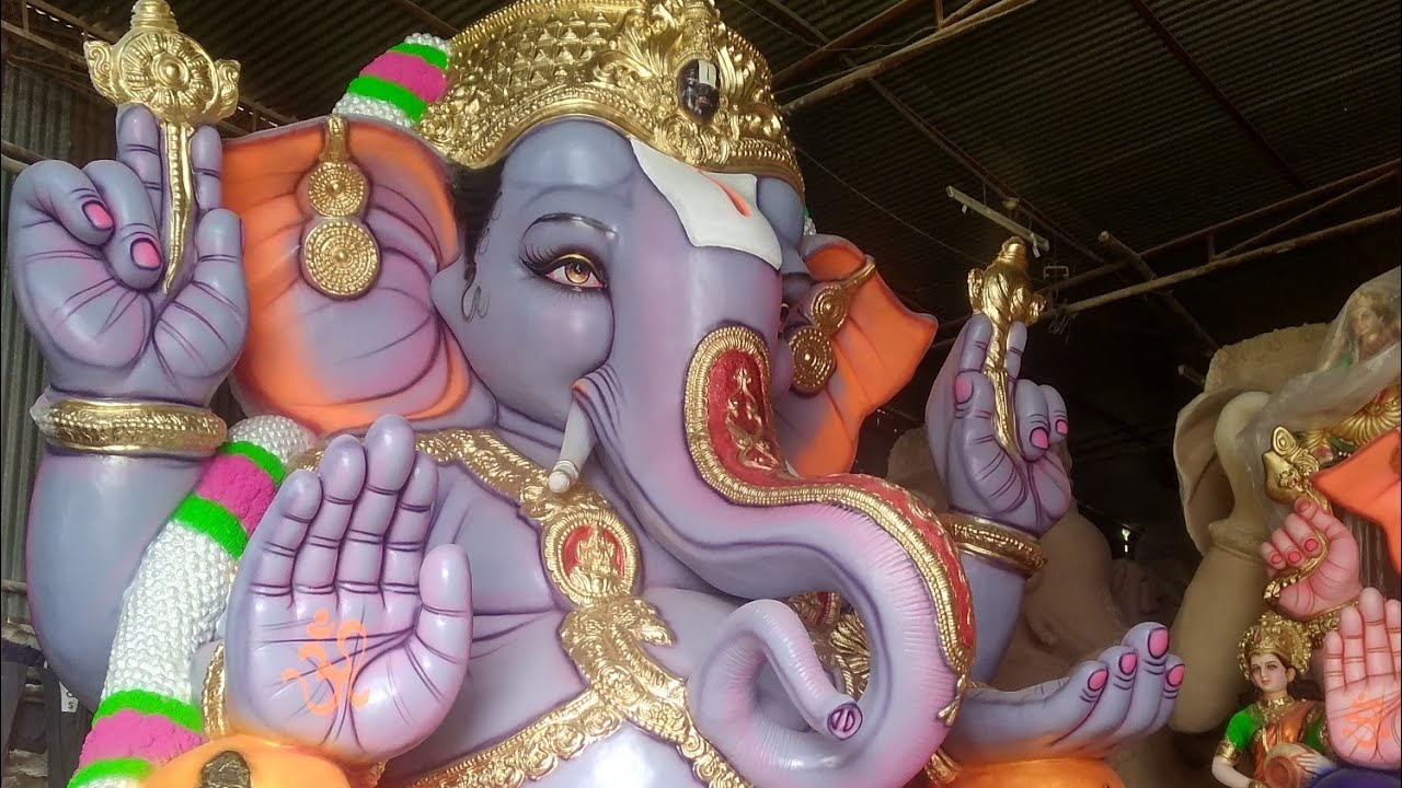 Dhoolpet Ganesh idols 2018 - YouTube