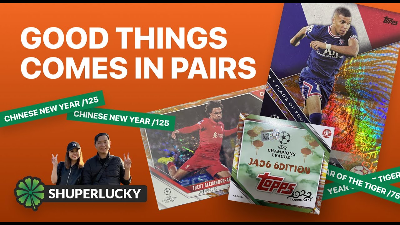 Parallels came in pairs for our 2022 Topps UEFA Jade Edition Box 3 ...