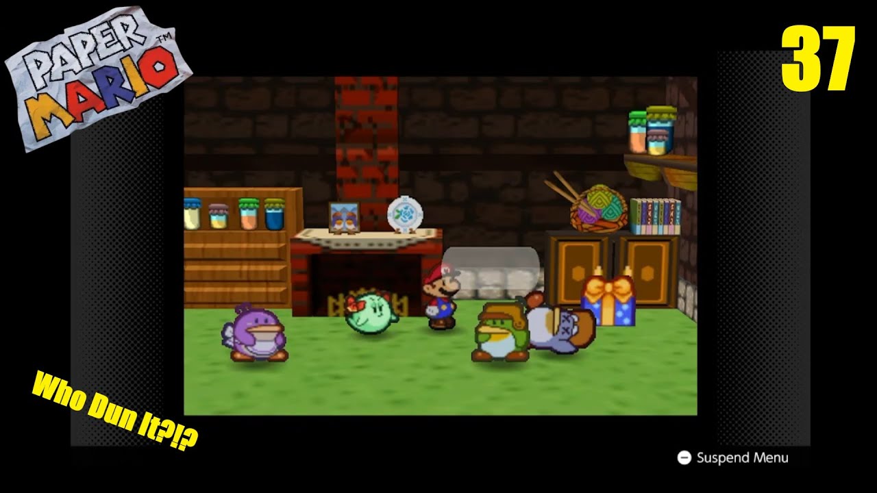 A Shiver City Murder Mystery! (Paper Mario) [Part 37] - YouTube