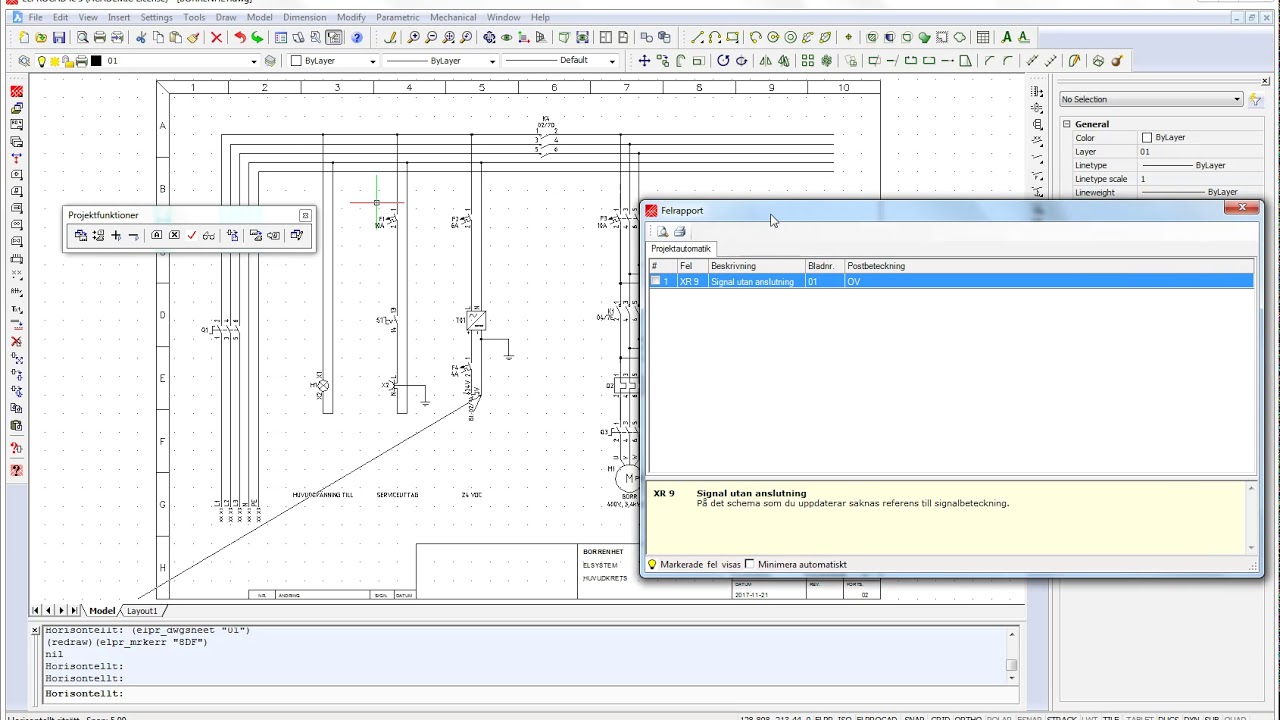 Elprocad ic 5 Pro Del 7 Skapa korsreferenser - YouTube