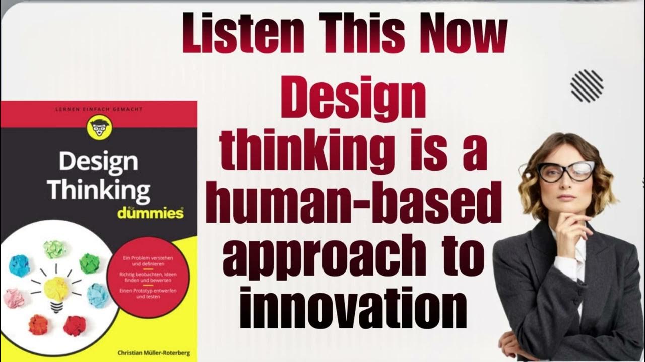 Design Thinking For Dummies by Christian Müller Book Summary | Audiobook - YouTube