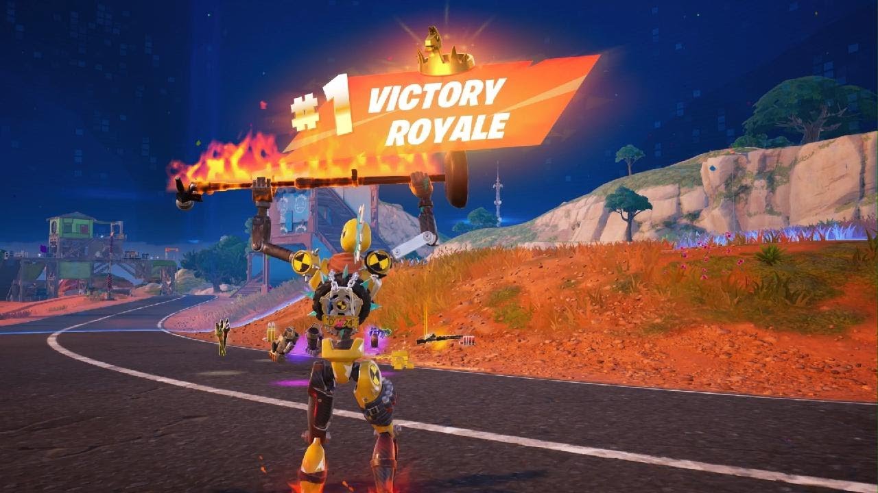 *NEW* WASTELANDER DUMMY SKIN IN FORTNITE PS5 + A VICTORY ROYALE WIN ...