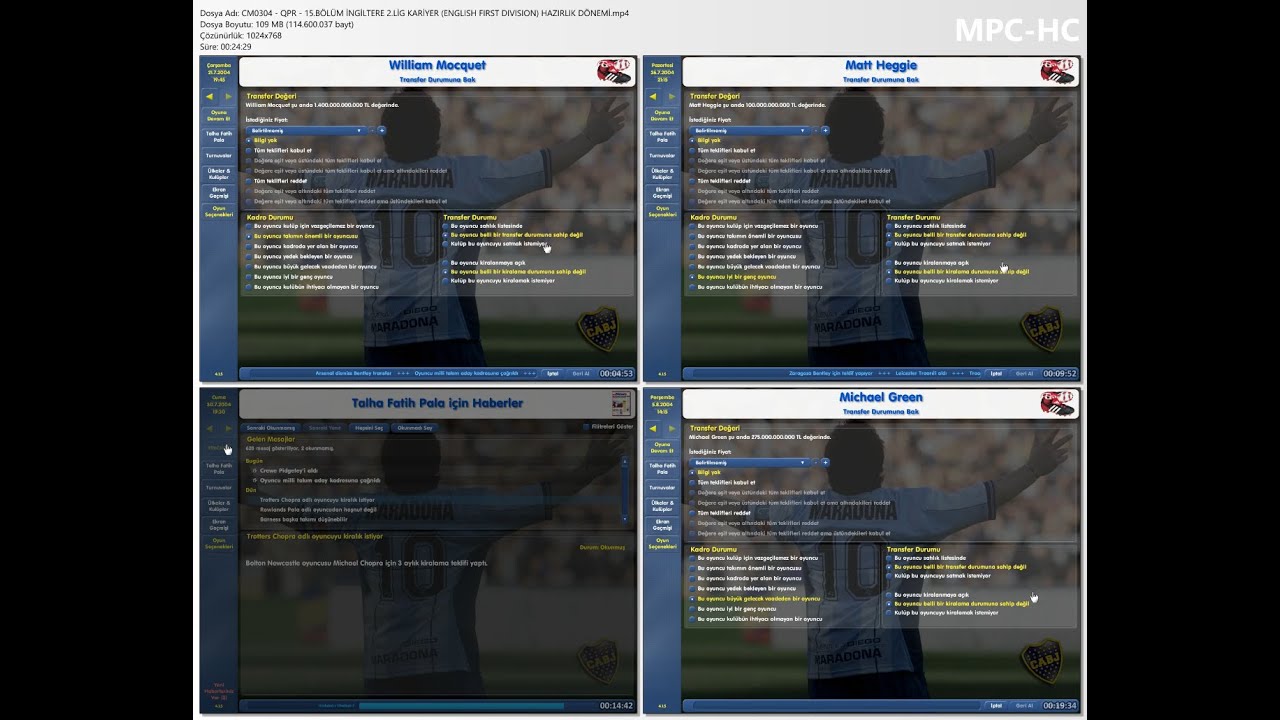 CM0304 - QPR FC - 15.BÖLÜM İNGİLTERE 2.LİG KARİYER (ENGLISH FIRST ...