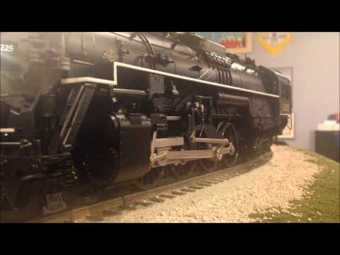 Lionel LEGACY Pere Marquette 1225 - YouTube