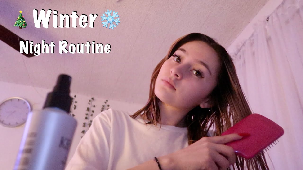 My Winter Night Routine 2020 Vlogmas Day 15 Youtube
