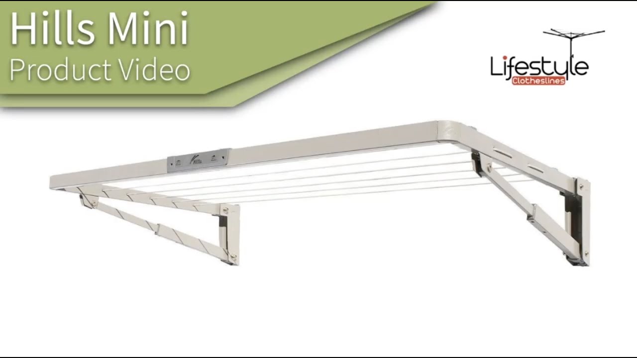 Hills Mini Clothesline Product Video - YouTube