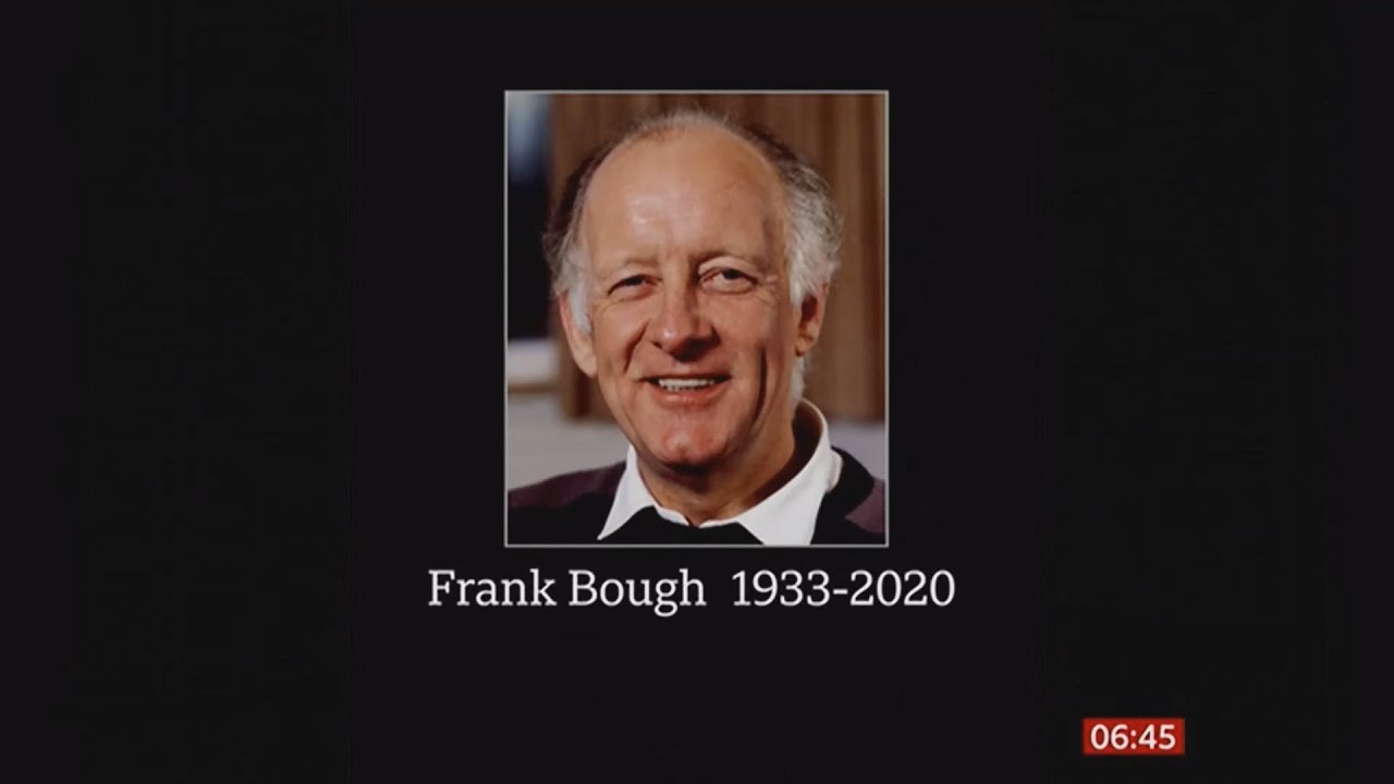 Frank bough passes away (1933 - 2020) (UK) - BBC News - 26th October ...