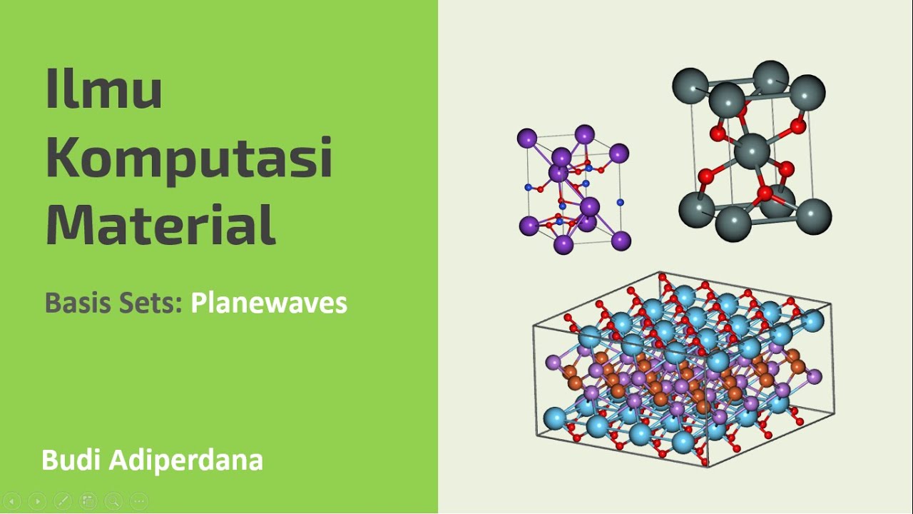 Ilmu Komputasi Material.11 Basis Sets - Plane Waves - YouTube
