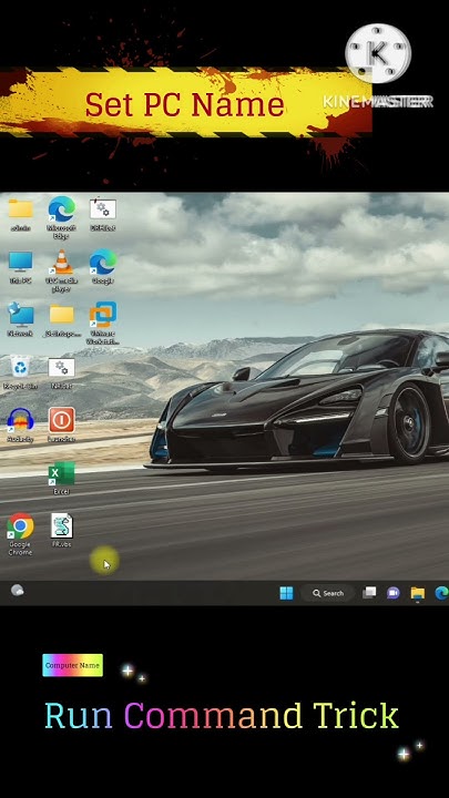Quick Trick: Set Computer Name Using Run Command! #shorts #computername - YouTube