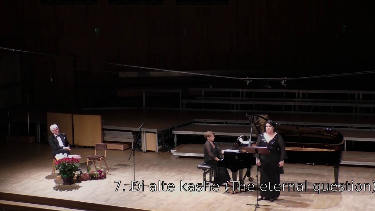 Simon Laks - 8 Jewish Songs for Soprano and piano - YouTube