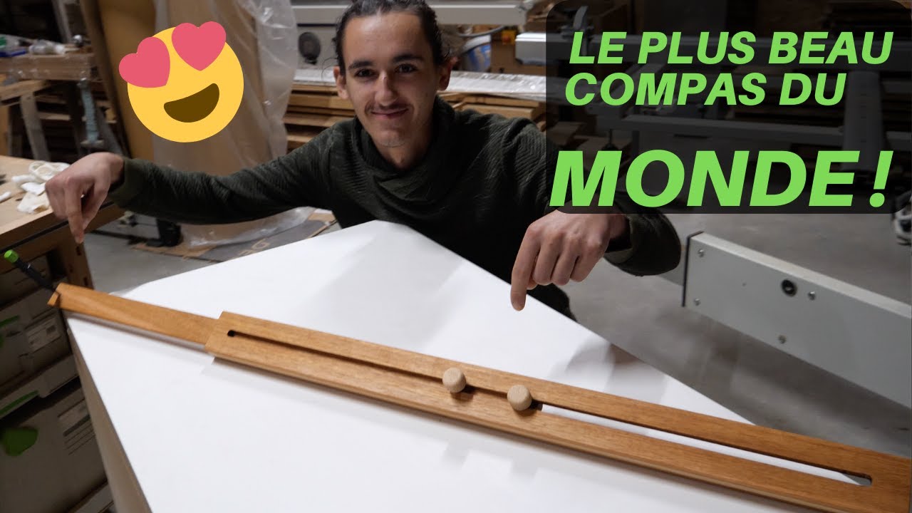 comment fabriquer un compas à Verges - YouTube