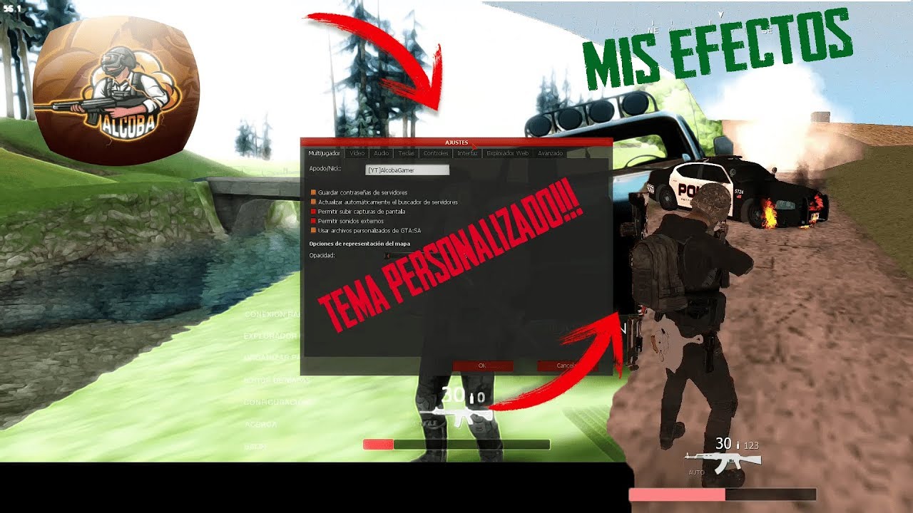 Como personalizar tu propio tema para MTA!! + Mi pack de efectos y ...