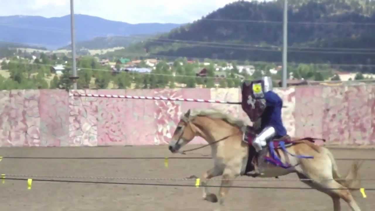 Light Armor Jousting - YouTube