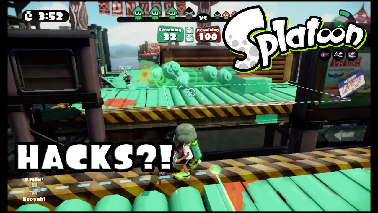 Splatoon -- Hacker Encounter "EXTREMELY RAPID BLASTER" - YouTube