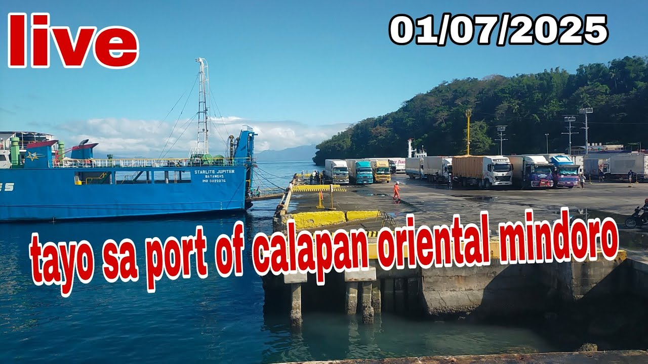 Live tayo sa port of calapan oriental mindoro ,🇵🇭 - YouTube