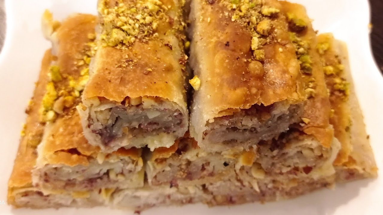 Məhşur türk paxlavası. Çox dadlı olduğunu gördüm. Super 👍. - YouTube