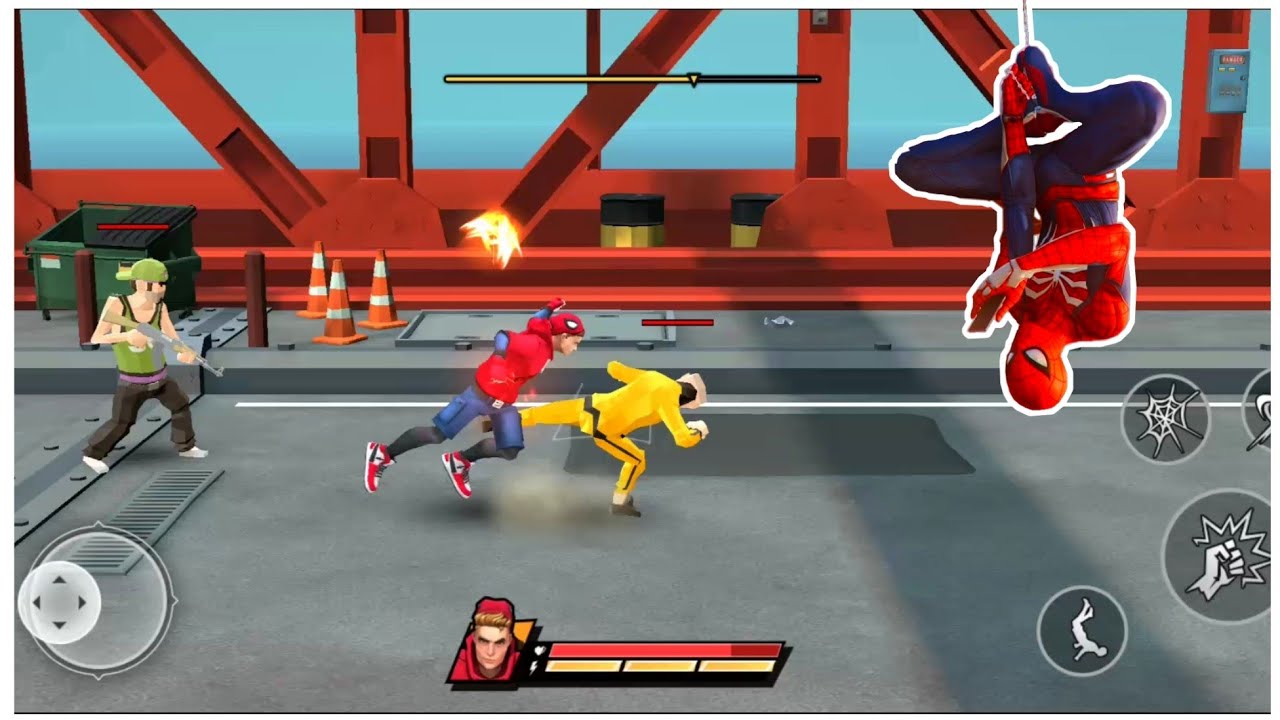 Spiderman Fighting Game with enemy || Spider Man - YouTube