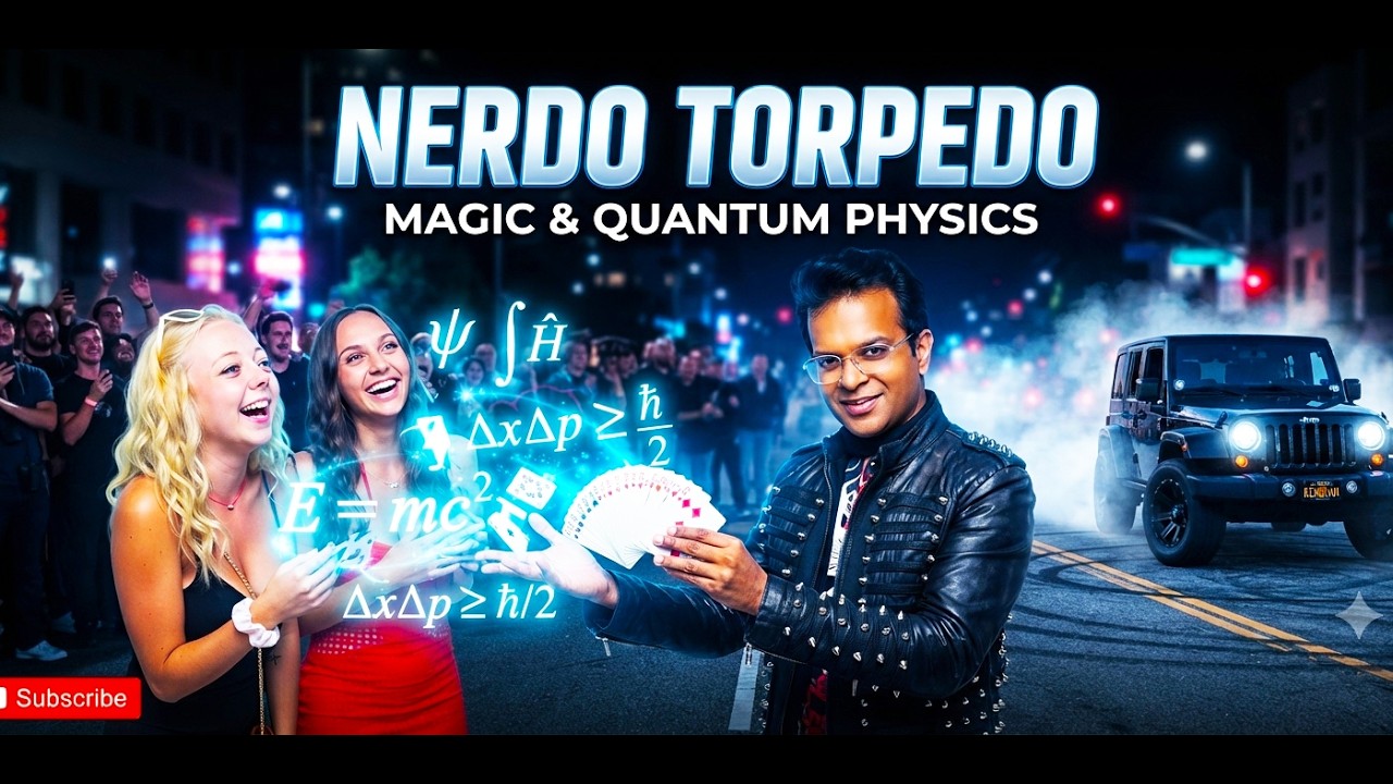 Magic involving Quantum Physics with a Deck of Cards in Hollywood ...