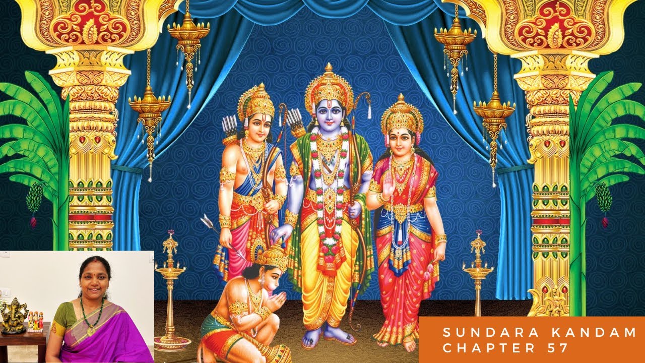 Sundara Kandam - Chapter 57 - Hanuman leaps from Lanka and touches ...