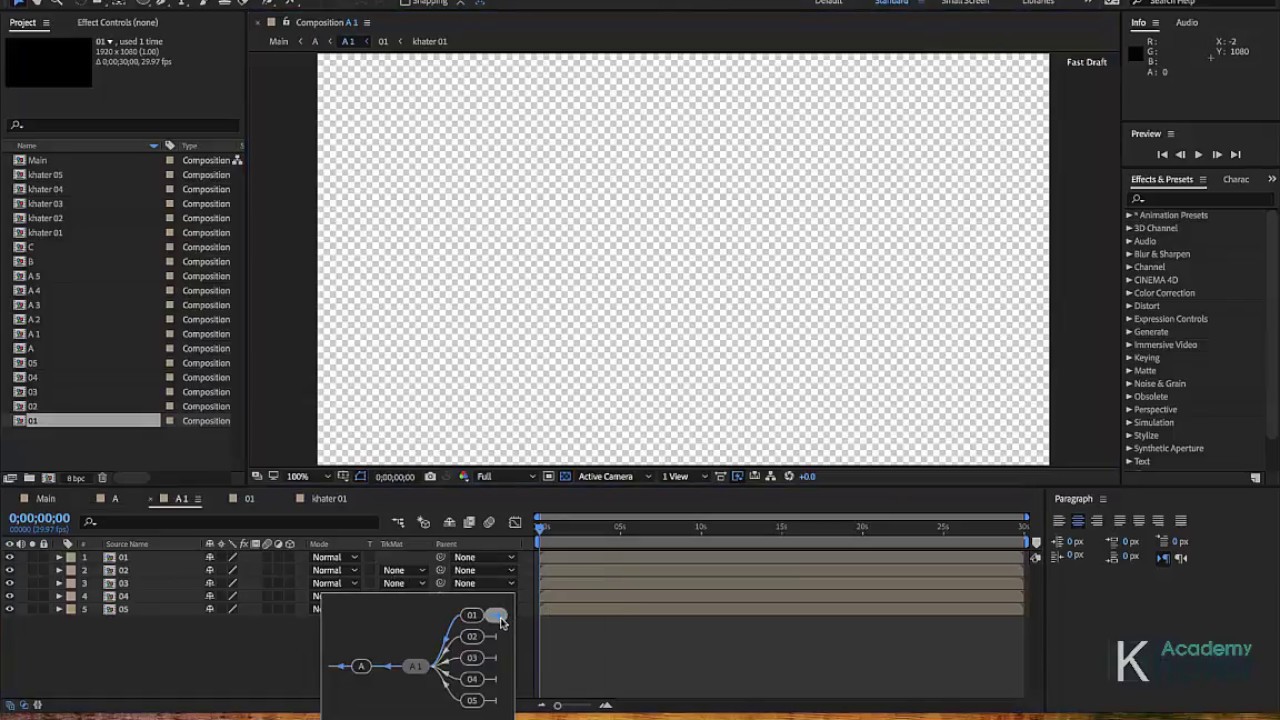 After Effects Quick Tips Series #09 Flow Chart Tool - YouTube