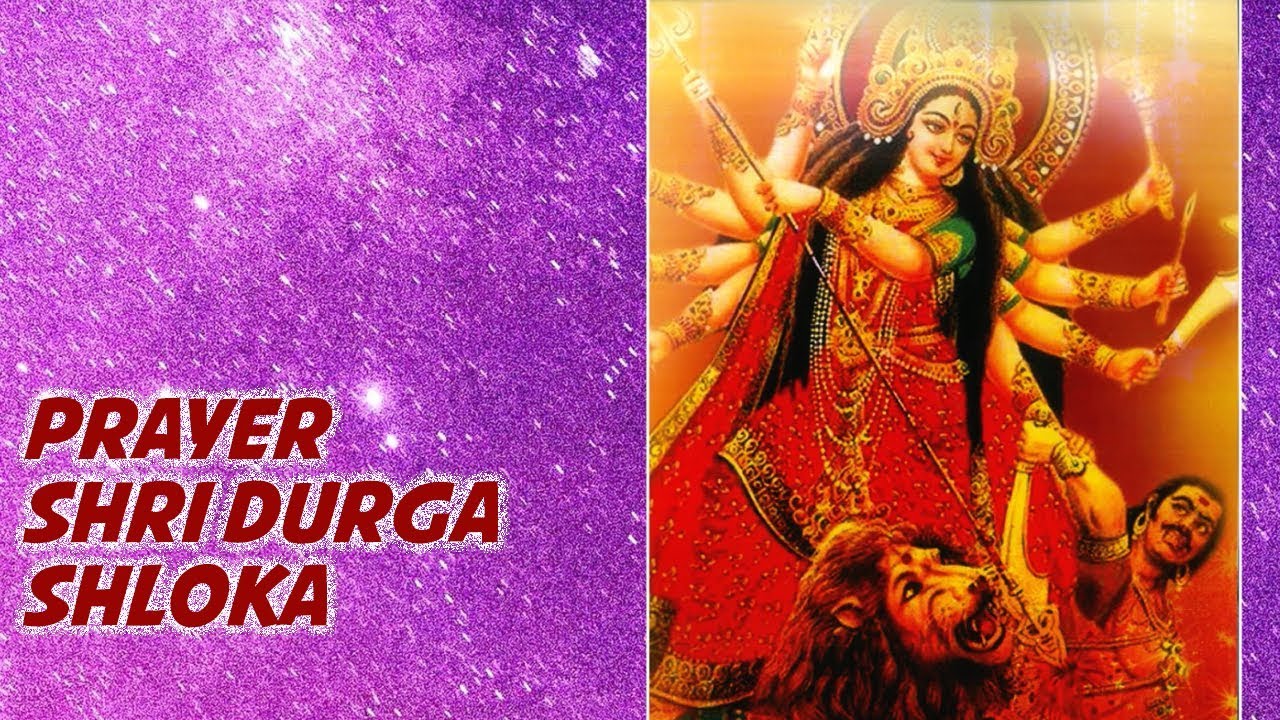 Prayer Shri Durga Shloka | Mahashakti Durga | Dr. Balaji Tambe | Times ...